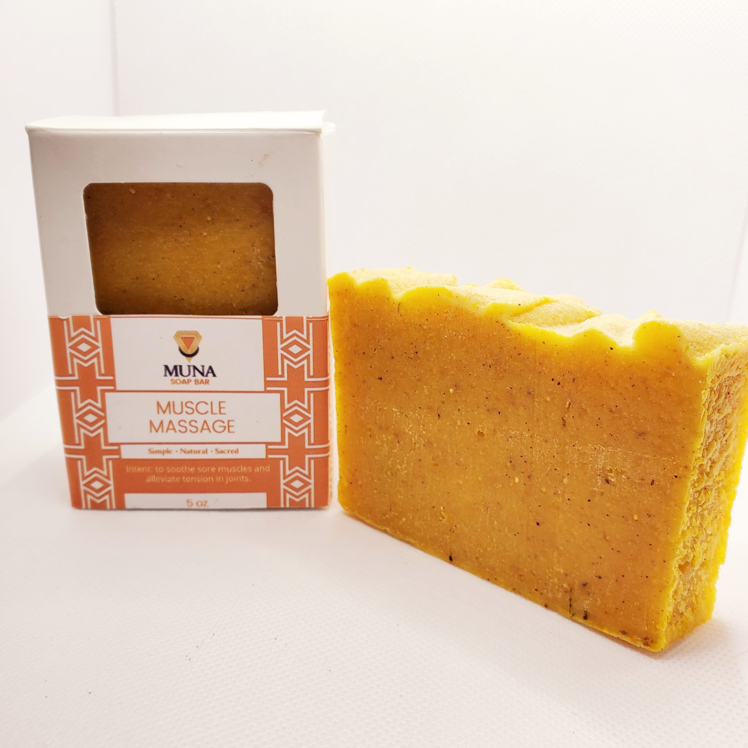 Muscle Massage Soap Bar | Muna Bath & Jewels